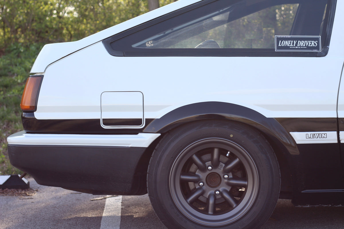 LONELY DRIVERS ORIGINAL BLACK STICKER – Lonely Drivers