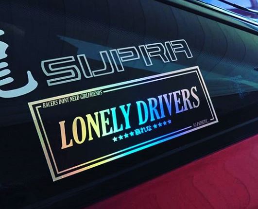 LONELY DRIVERS OIL SLICK STICKER – Lonely Drivers